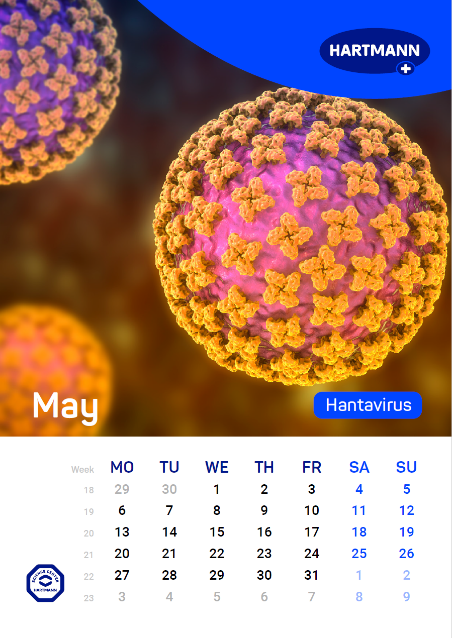Calendar of the spread of relevant pathogens | HARTMANN SCIENCE CENTER