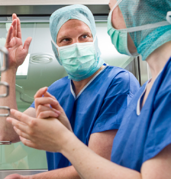 Surgical hand disinfection