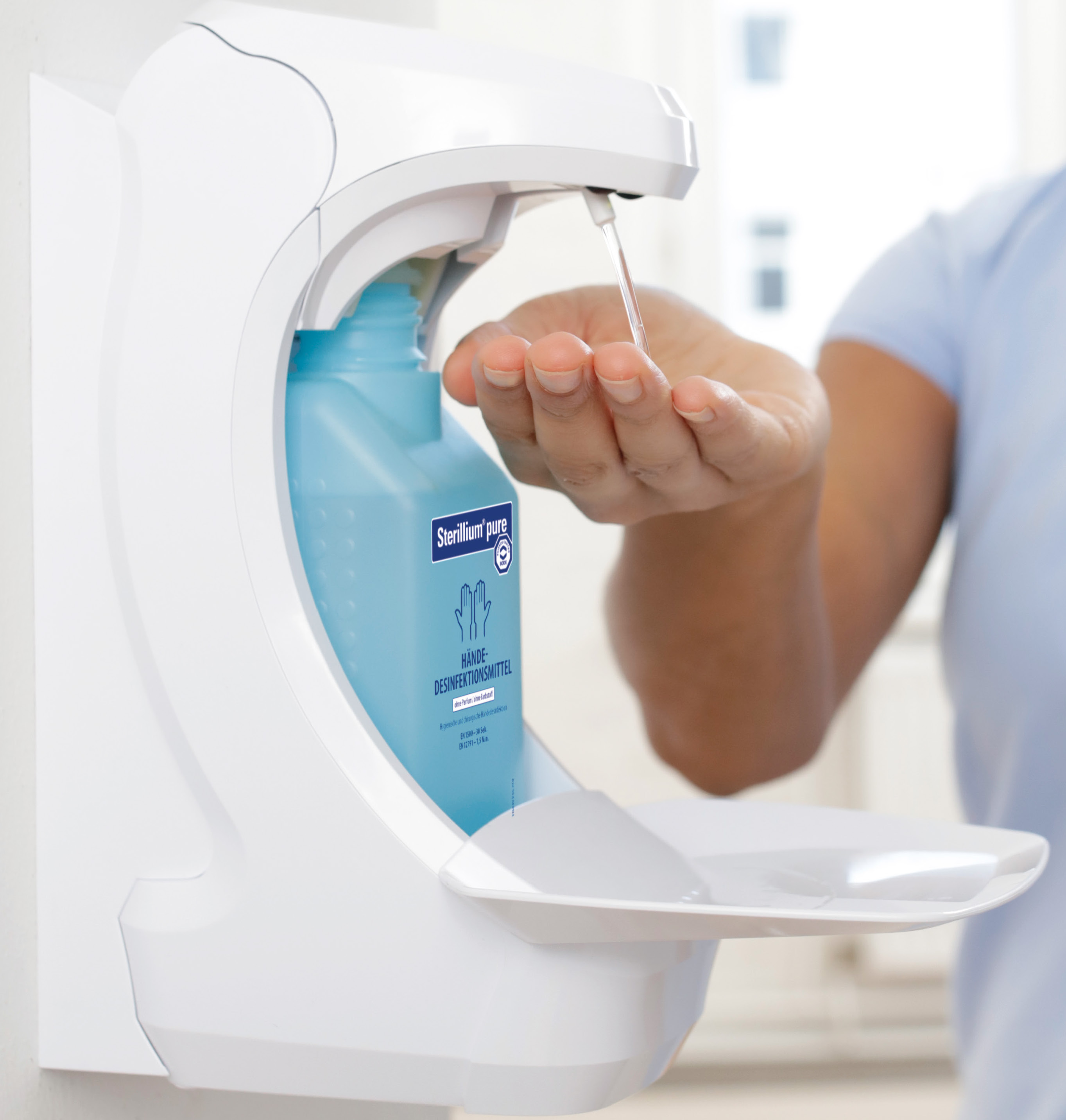 Study on the provision of disinfectant dispensers forms the basis for a ...