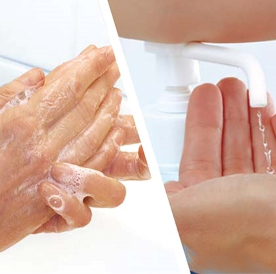 Scrubbing and rubbing