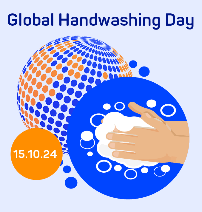 Handwashing Day Logo Global Handwashing Day 15 Oct 2024 Theme,